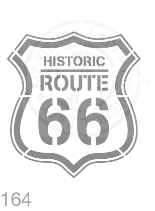 My Stencil Lady Australian Made Stencils Historic Route 66 Stencil 164
