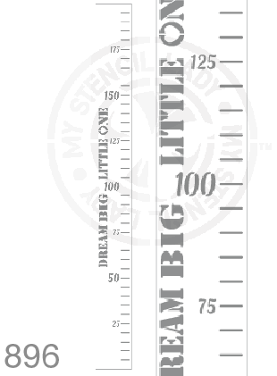 Ruler Growth Chart Height Inches Printable