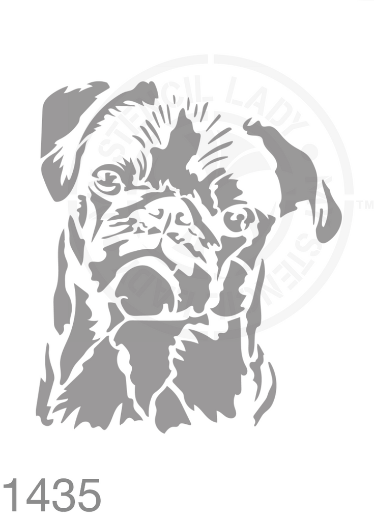 My Stencil Lady | Australian Made | Pugs | Dogs and Animals